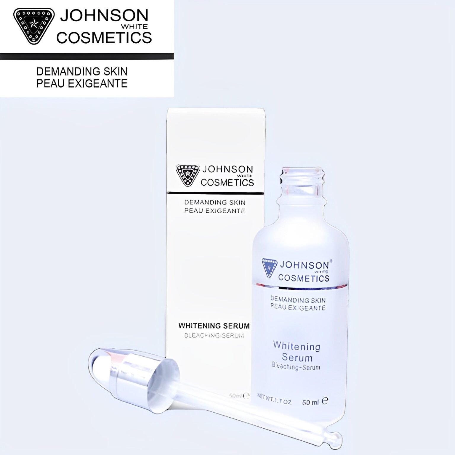 Johnson White Cosmetics Facial Kit (200ml Each) Pack of 5 + FREE Bleach ...