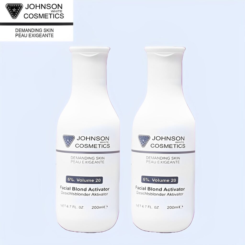 Johnson White Cosmetics Facial Blonde Activator (200ml) Combo Pack ...