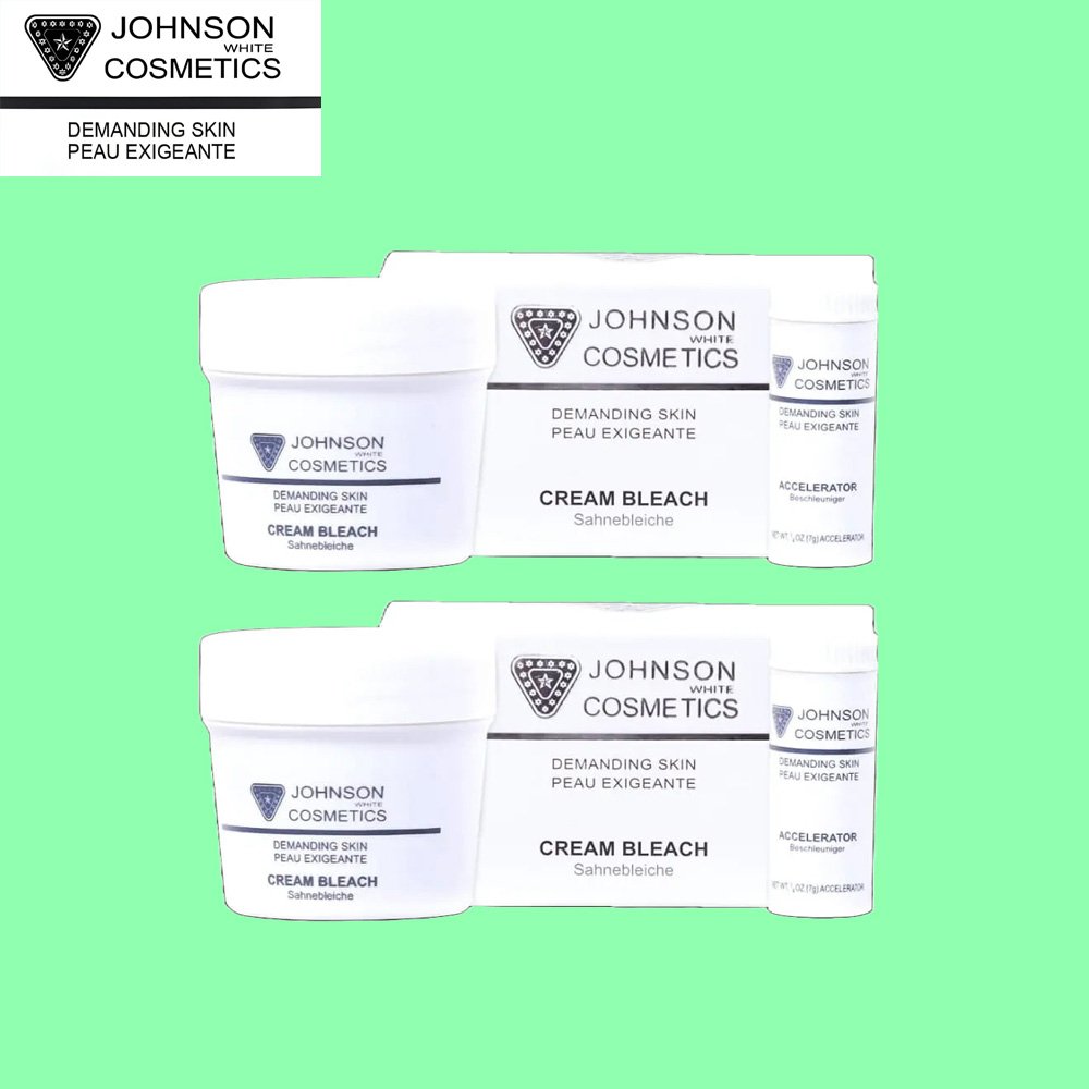 Johnson White Cosmetics Cream Bleach (28gm) Combo Pack – Johnson White ...