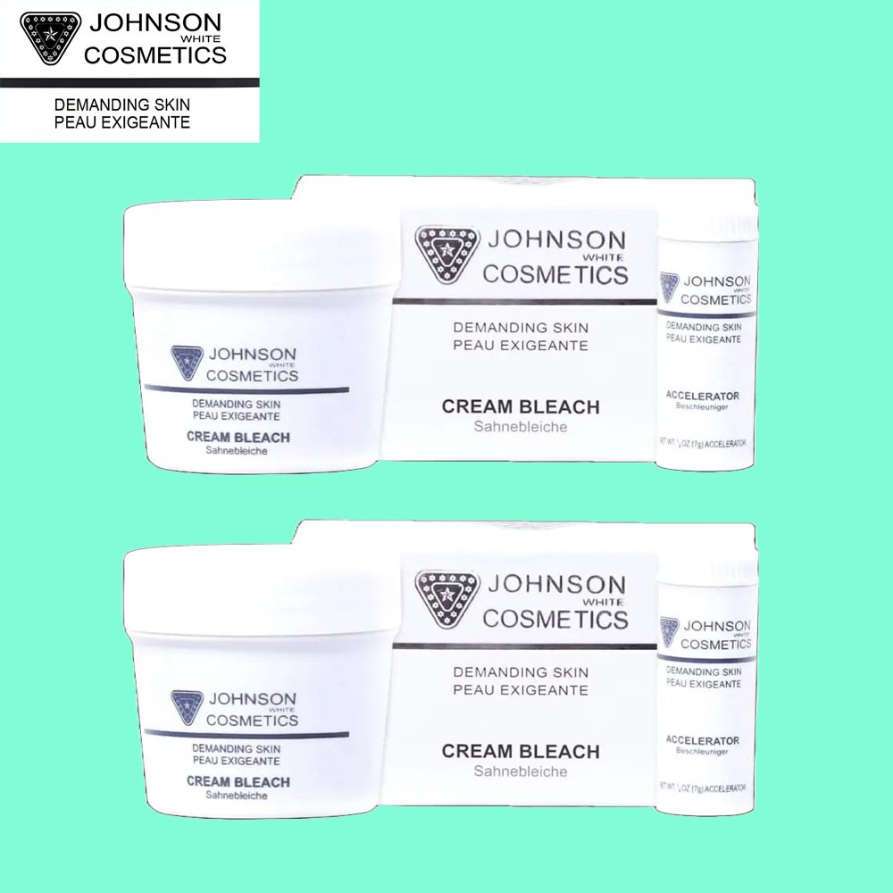 Johnson White Cosmetics Cream Bleach (80gm) Combo Pack – Johnson White ...