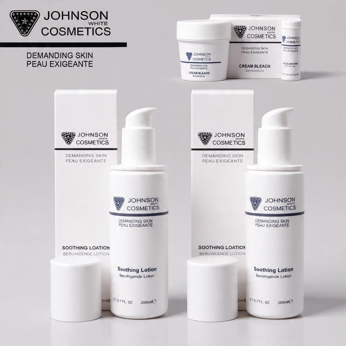 BUY 2 Johnson White Soothing Lotion GET Bleach Cream (28gm) FREE ...